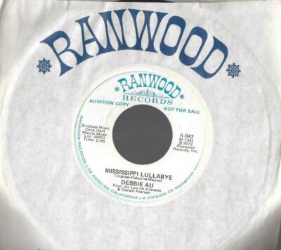 DEBBIE AU The First Day in August 45 RECORD RARE DJ PROMO SOUL FUNK ...