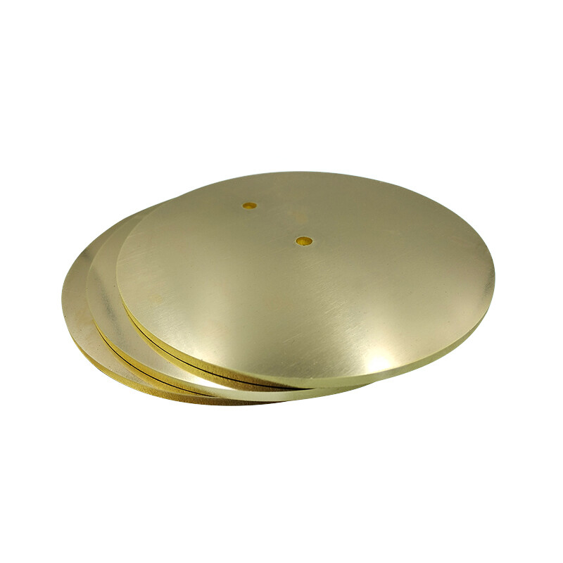 2" 4" 6" 8" Round Brass Disc Sheet Cycle Blank Discs Thick 0.8-3.0mm ...