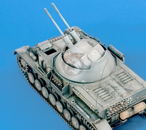 Verlinden 1/35 Panzer IV FlaK Turret "Kugelblitz" Flakpanzer IV ...