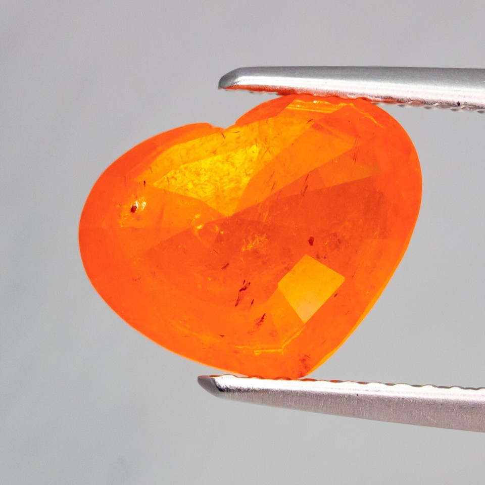 5.28ct. (9.x11.5) Ravishing Color! Natural Orange Spessartite Mandarin ...