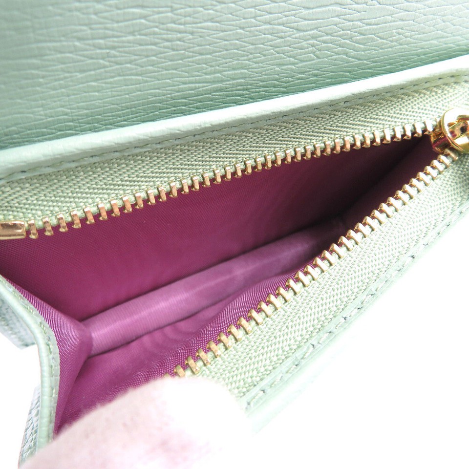 Gucci Bananya Sakuramochi 701009 Leather Gold Metal Fittings Emerald ...