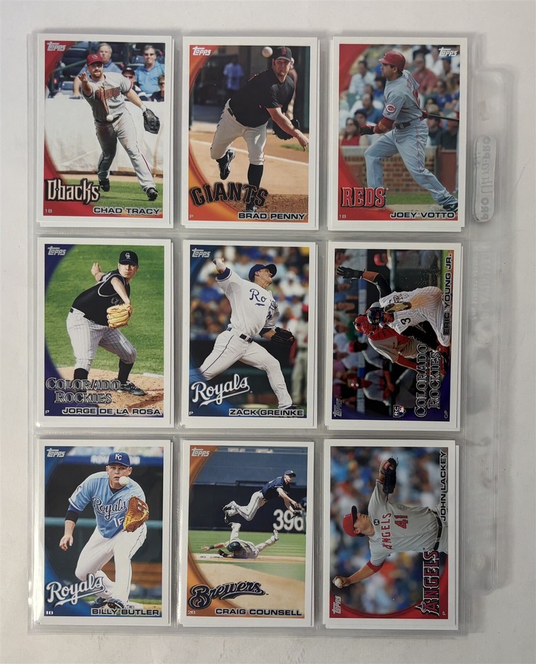 2010 Topps Baseball Complete Set & Traded Set (661/661) / (331/331) | eBay