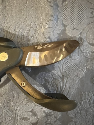 Pampered Chef Salad Chopper Double Bladed Scissors Lettuce Shears ...
