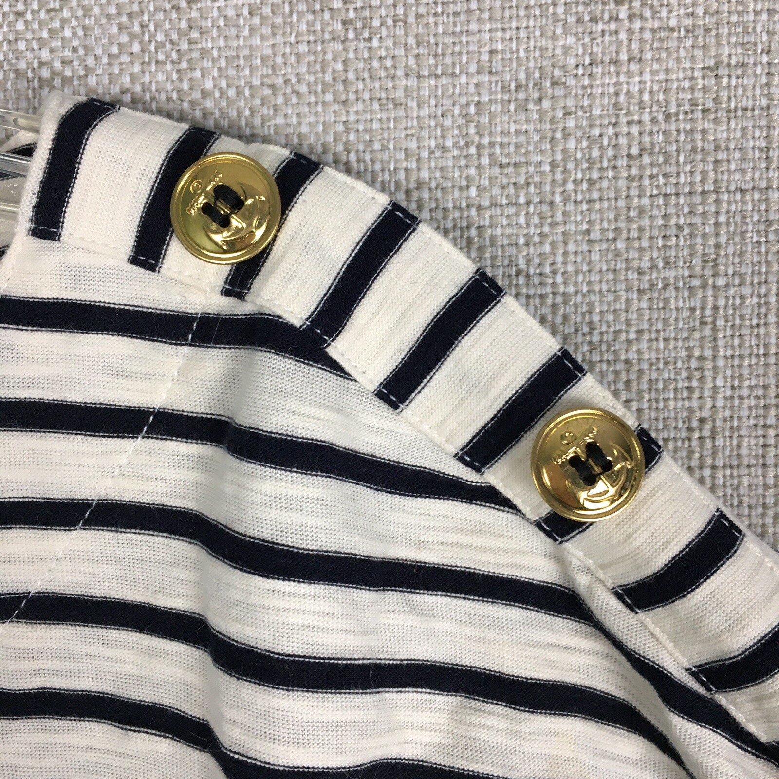 SOFT SURROUNDINGS Left Bank Dress Eyelet Hem Women's Size M Medium ...