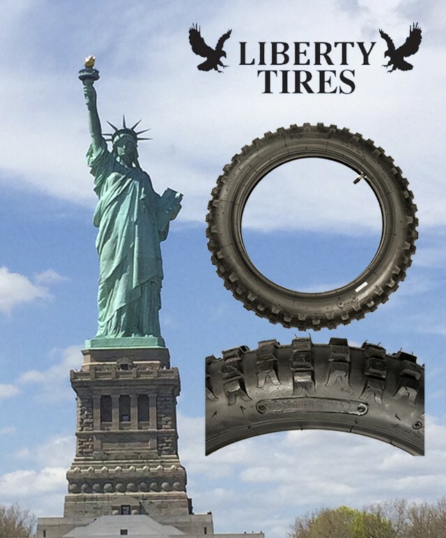 Honda XL70 SL70 XL75 XL80 XR80 GT80 MX Liberty Knobby Rear Tire 3.00-14 ...