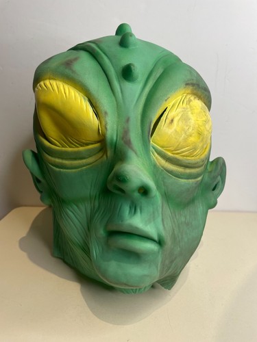 Vintage Swamp Thing Alien Monster Latex Halloween Mask Latex Rubber ...