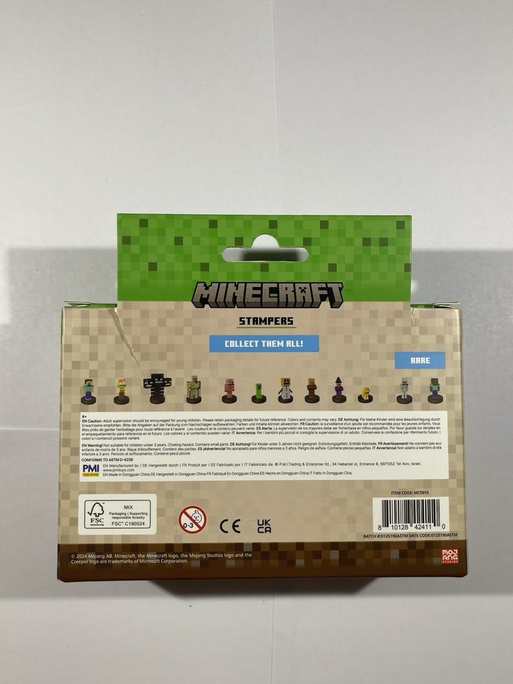 Brand New Minecraft Evoker & Baby animals 3 pack Action Figure Free ...