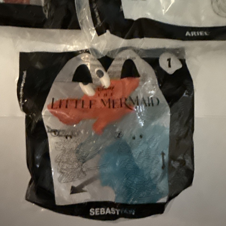 Lot of McDonald’s Toys: Disney’s The Little Mermaid 2023 Live Action ...