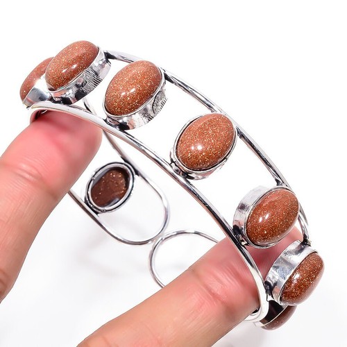 Sunstone Handmade Sterling Silver 925 Handmade Jewelry Bangle For Women | eBay