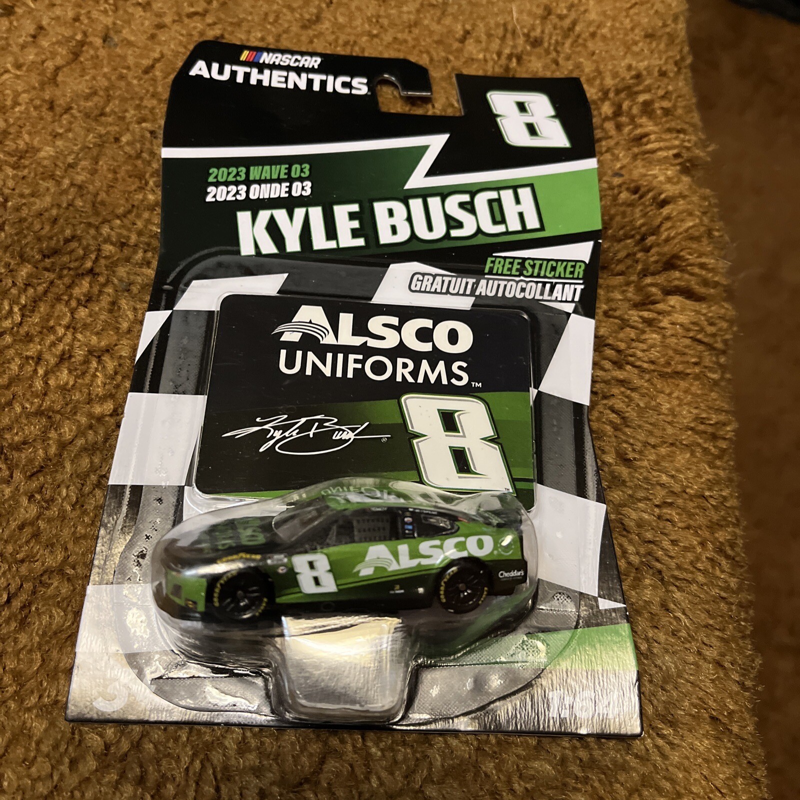 Kyle Busch #8 Alsco Uniforms 1/64 NASCAR Authentics 2023 | eBay