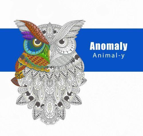 NEW SEALED Anomaly Animal-Y (2016, Paperback, Offshoot) Adult Coloring ...