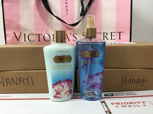 VICTORIA'S SECRET ENDLESS LOVE FRAGRANCE BODY MIST & BODY LOTION SET | eBay