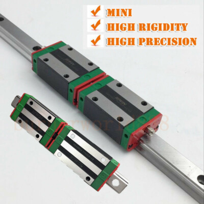 Miniature Linear Rail Slide 350mm MGN9 Linear Guide+MGN9H Block ...