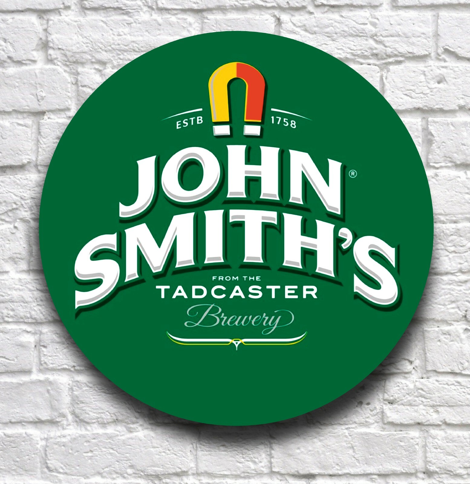 JOHN SMITH'S Wall Sign Plaque Pub Bar Man cave Beer Alcohol garage ...