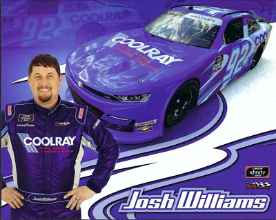 2020 JOSH WILLIAMS “COOLRAY” #92 NASCAR XFINITY SERIES POSTCARD | eBay
