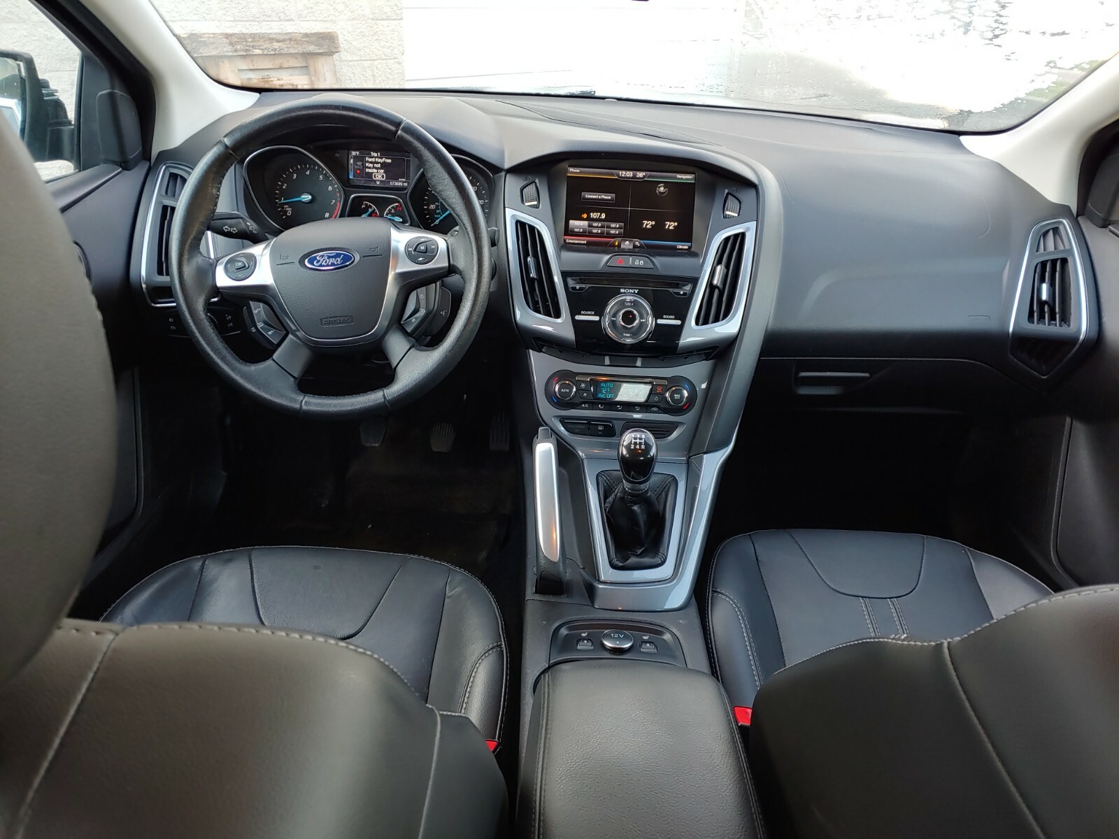 2012-2014 Ford Focus Rear parking aid sensor OEM Sterling Gray UJ ...