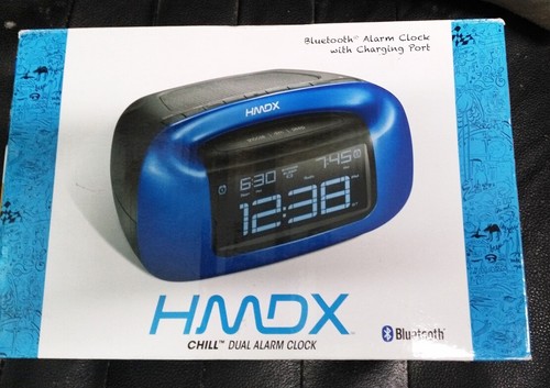 HMDX Chi Alarm Clock Blue. Brand New. Sealed. | eBay