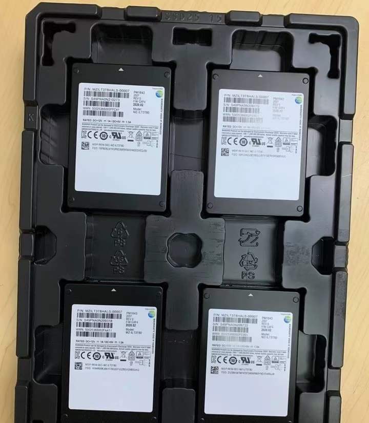 Samsung PM1643 3.84TB SSD 2.5" SAS Solid State Drive MZILT3T8HALS-00007 ...