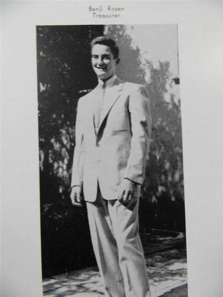 1954 Benjamin Rosen CEO Compaq California Institute Technology Yearbook ...