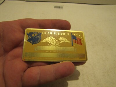 Engraving - Metal Social Security Card