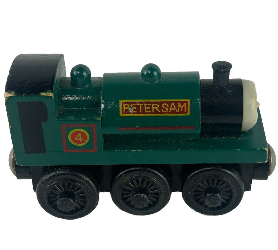 Peter Sam - Thomas The Tank Engine & Friends Wooden Railway Train RARE ...