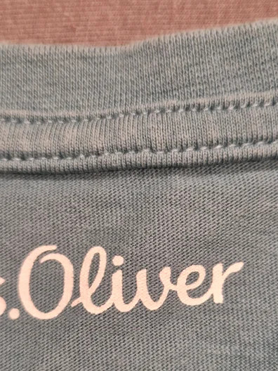 s.Oliver T-shirt Uomo Logo-Print Casual (IT 52, EU 48, INT M) | eBay