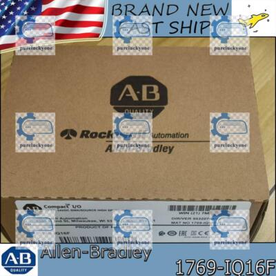 1PC Allen-Bradley 1769-IQ16F Ser A Compact I/O 16 pt 24VDC sink input ...