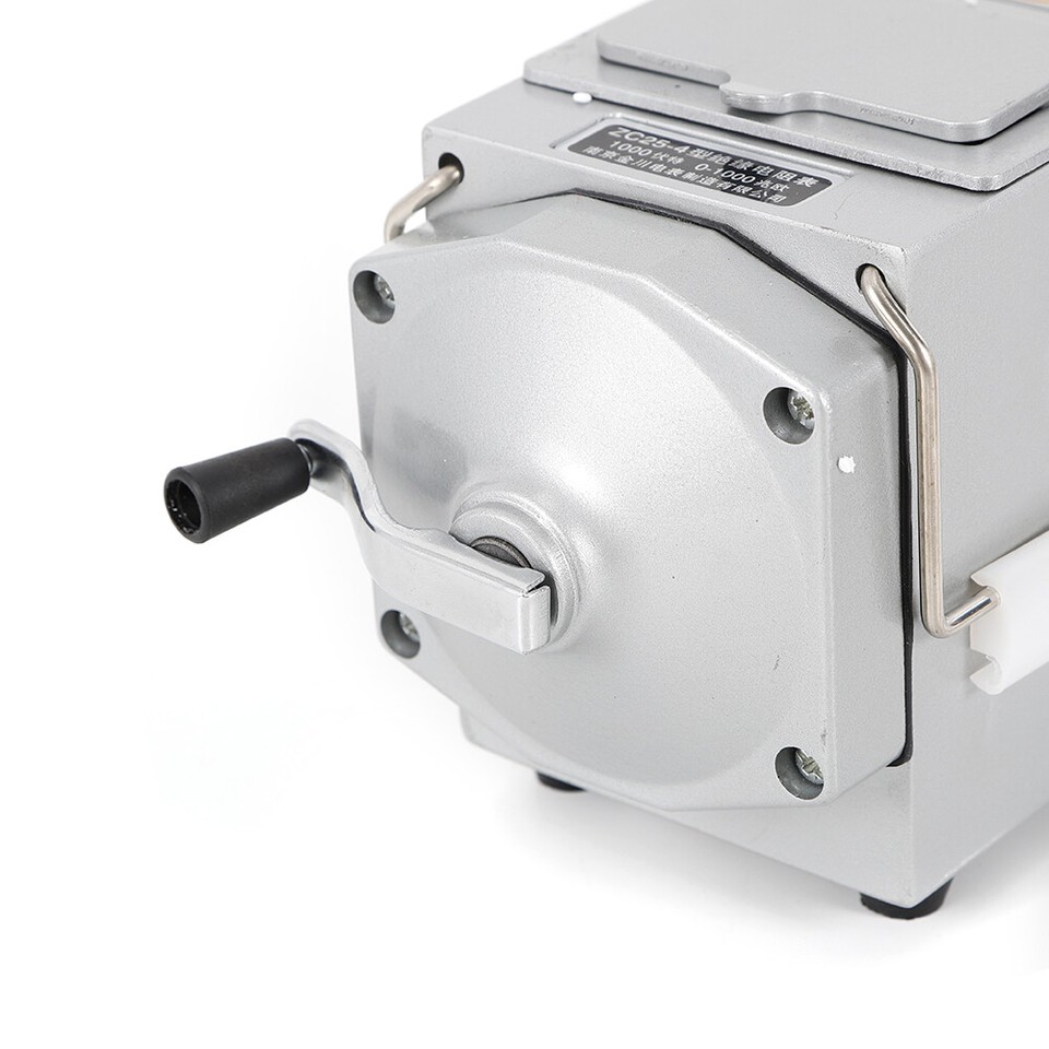 Megohmmeter 1000V Insulation Resistance Tester Hand Crank Megger 1000MΩ ...