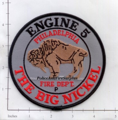 Pennsylvania - Philadelphia Engine 5 PA Fire Dept Patch | eBay