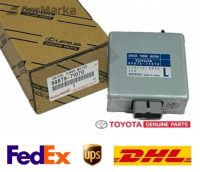TOYOTA GENUINE 89878-71070 DRIVER, TURBO MOTOR HILUX 1KDFTV 2005-11 ...