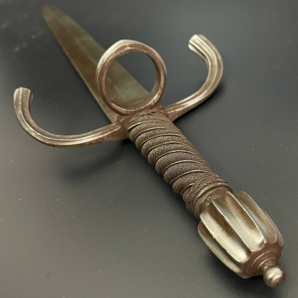 16th Century Antique Medieval Heavy Armor Piercing German Dagger Knife ...