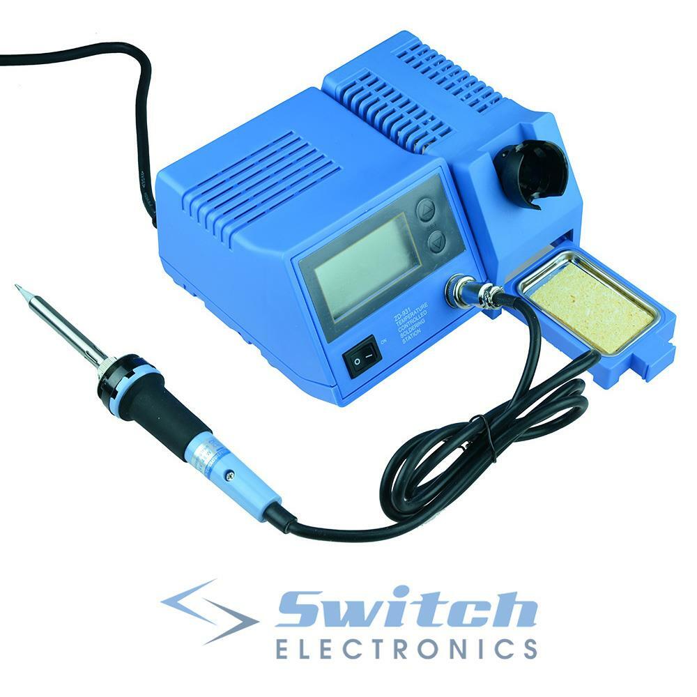48W Digital Temperature Adjustable ESD Safe Soldering Iron Station ...