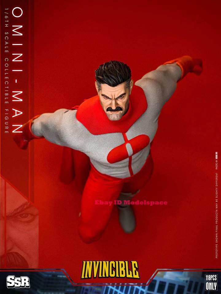 Knight Toys Omni-Man 1/6 Invincible handmade Custom Action Figure IN ...