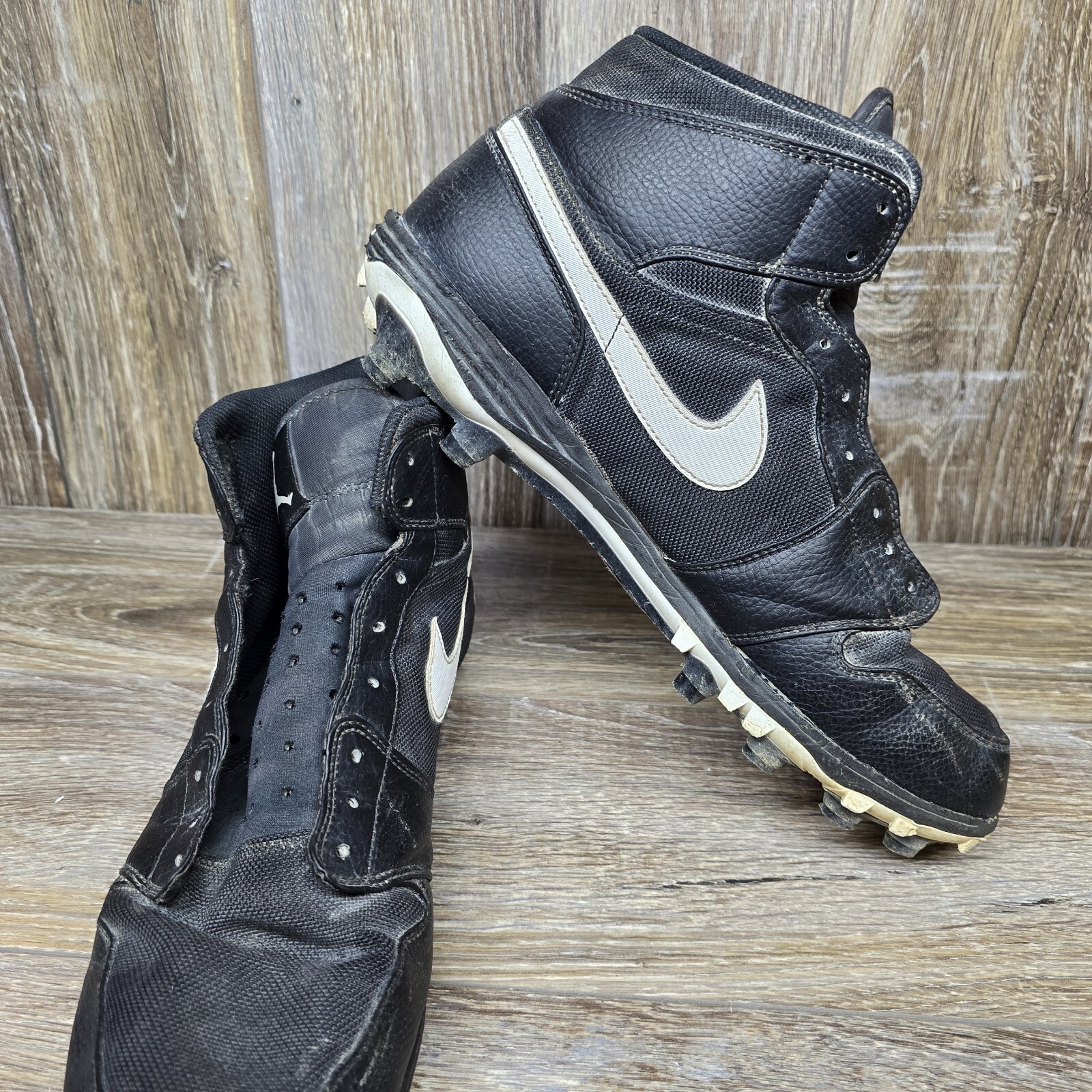Rare Nike Air Jordan 1 Mid TD Football Cleats AR5604-001 Men's Size 12. ...