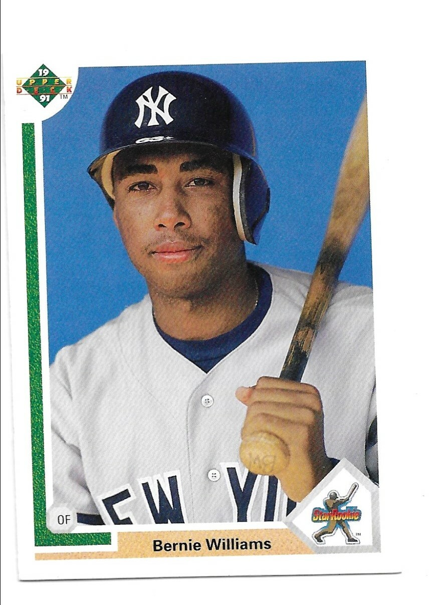 BERNIE WILLIAMS - 1991 - Upper Deck - #11 - New York Yankees - Rookie ...