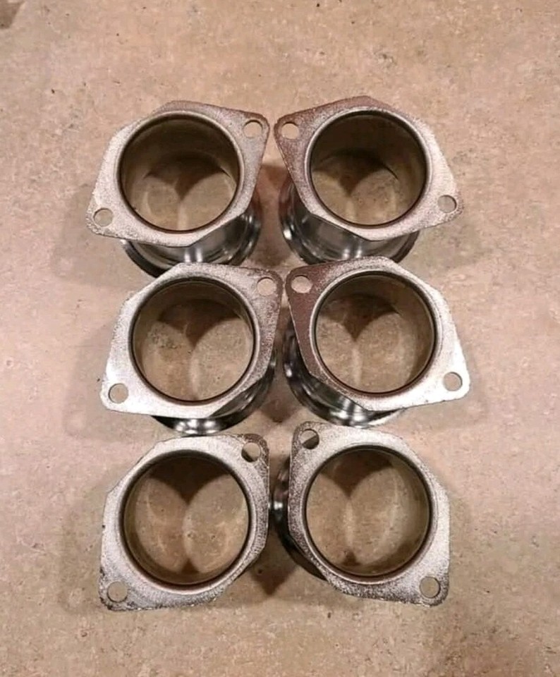 Weber DCOE 40 45 OER SK Air Horns Set Of 6 Velocity Stacks Datsun 240z ...