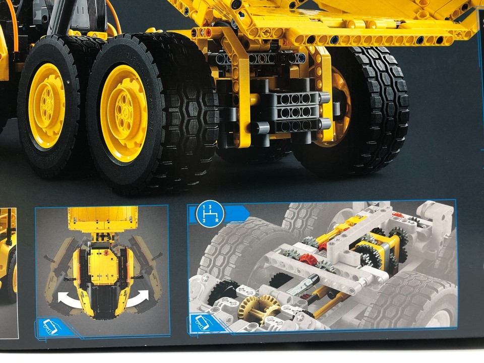 LEGO® Technic 42114 Knickgelenkter Volvo Dumper | Muldenkipper ...