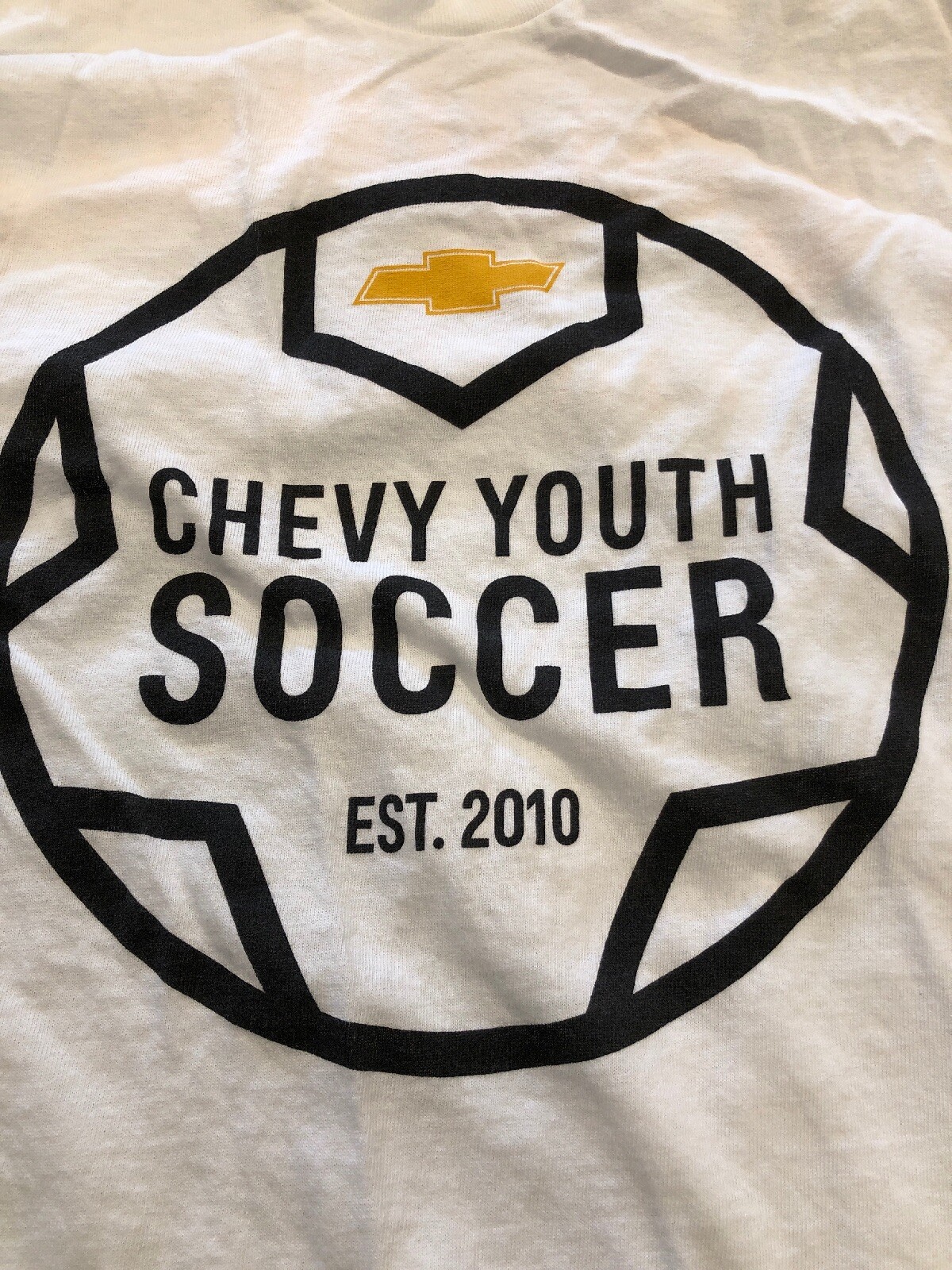 Vintage 2010 Chevy Youth Soccer Shirt Columbia Chevro… - Gem