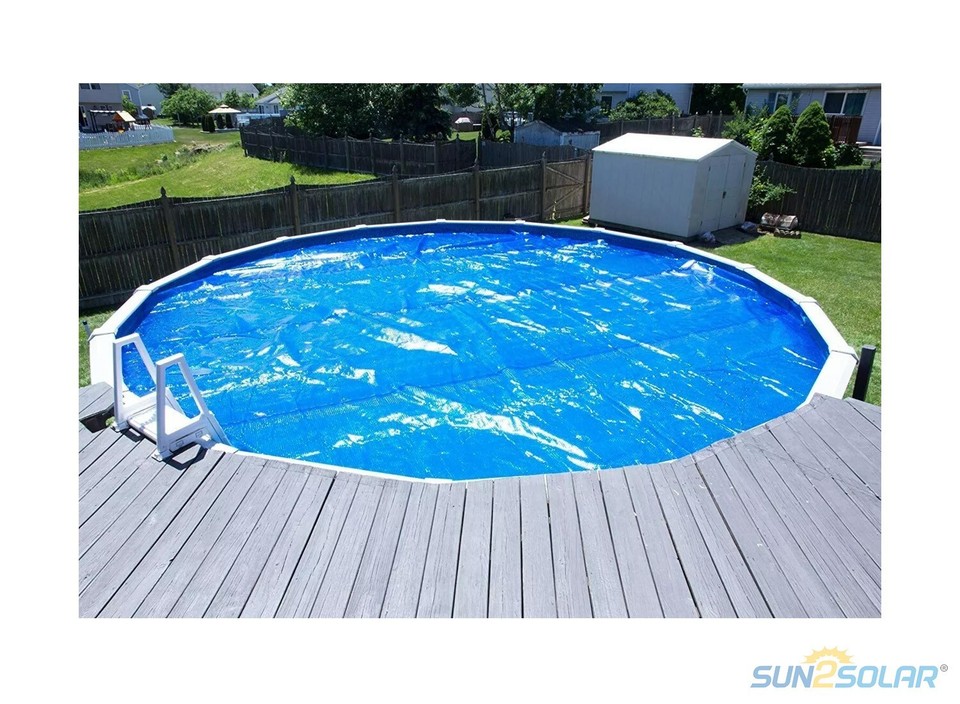 Sun2Solar 1600 Series Oval Ultimate Solar Heating Pool Cover - (Choose ...