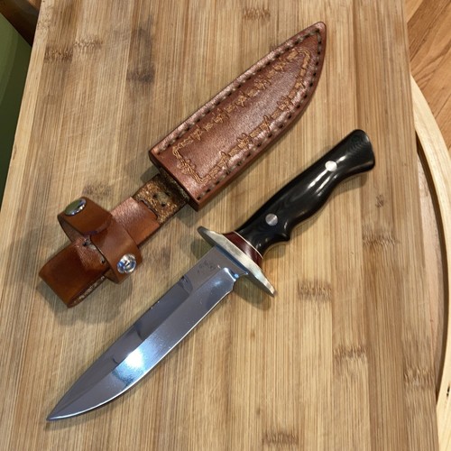 Dennis Wilson Custom Sheath W/ Custom Knife | eBay