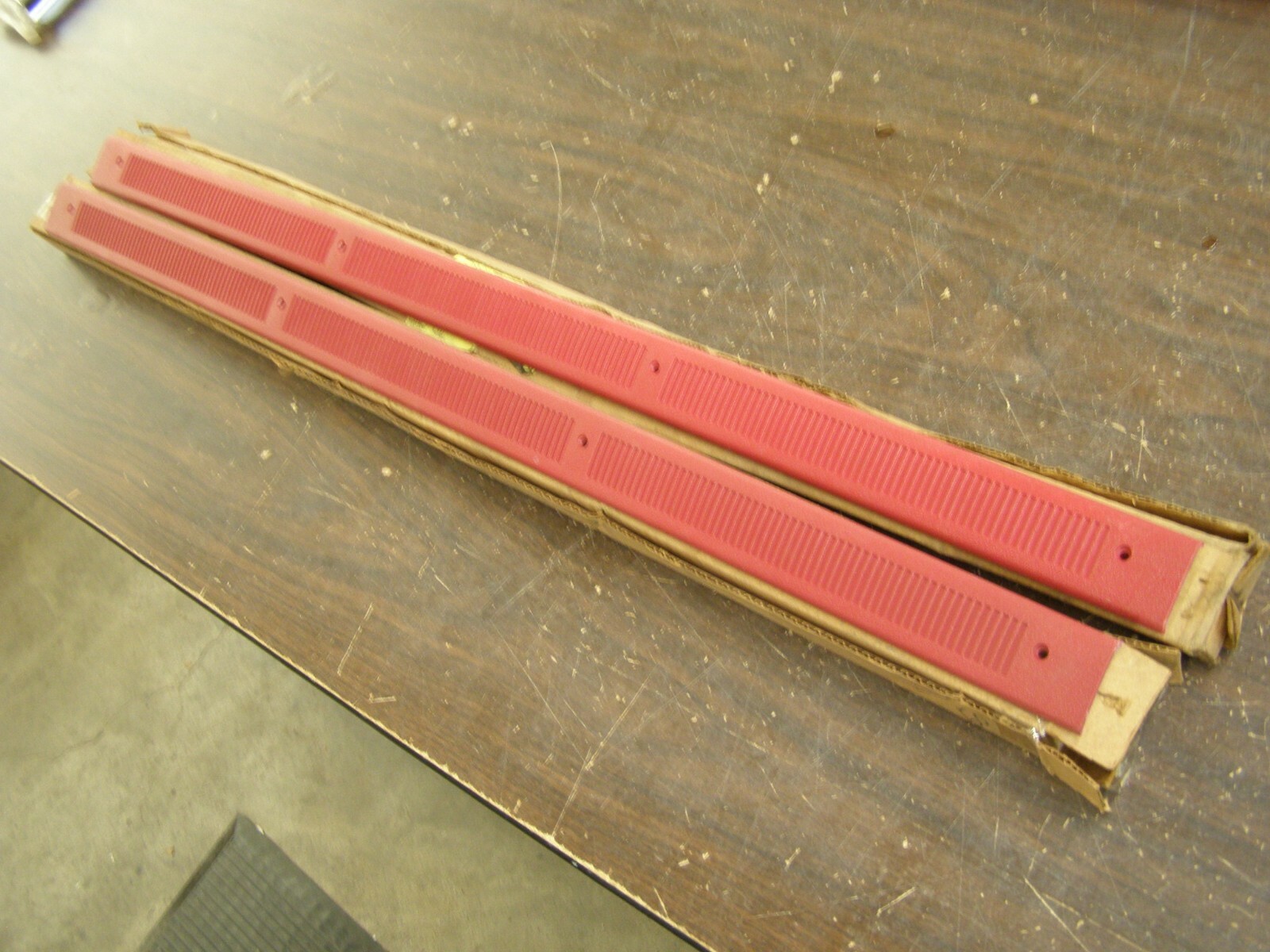 NOS OEM 1979 - 1984 Ford Mustang Door Scuff Plate Sill Cover Rocker ...