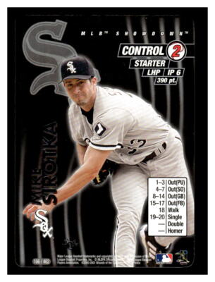 2001 MLB Showdown #106 Mike Sirotka - Chicago White Sox | eBay