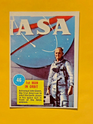 1963 Topps Astronauts. R 709-6. Card # 46 1st Man In Orbit | eBay