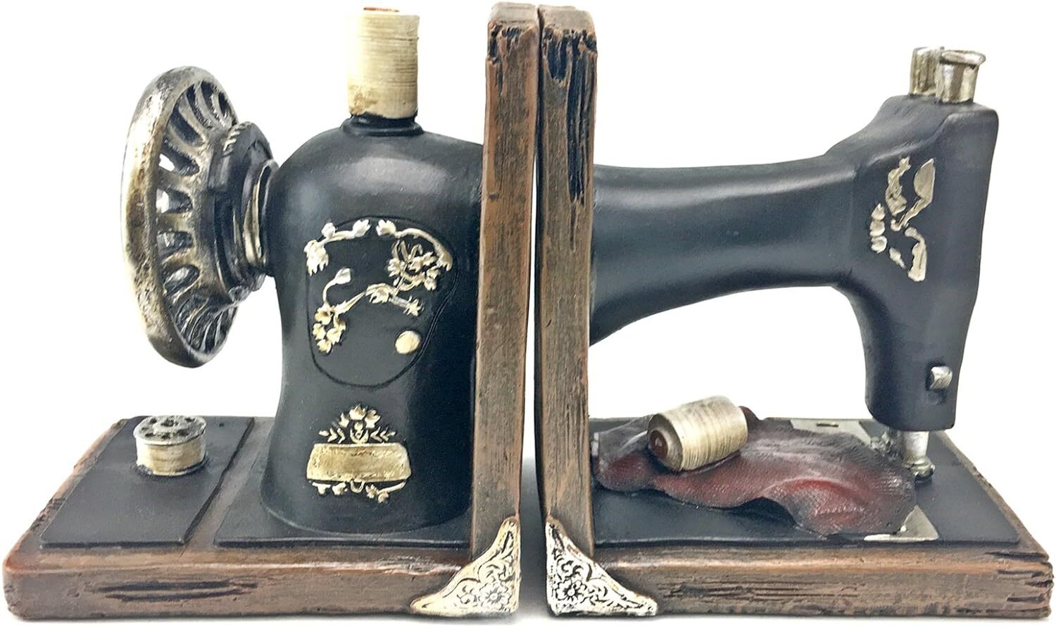 Bellaa 21383 Sewing Machine Bookends Vintage Style 6 Inch Tall for sale ...
