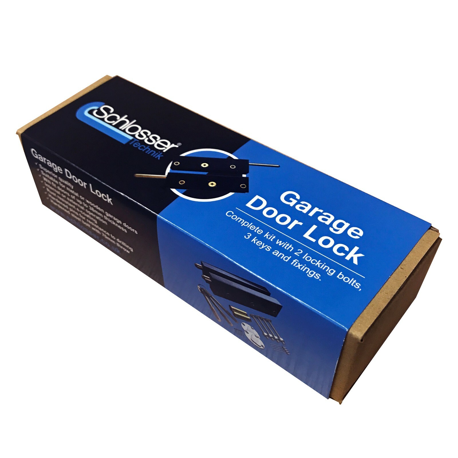 Enfield Style Schlosser Garage Door Bolts Locks Extra Locking Security ...