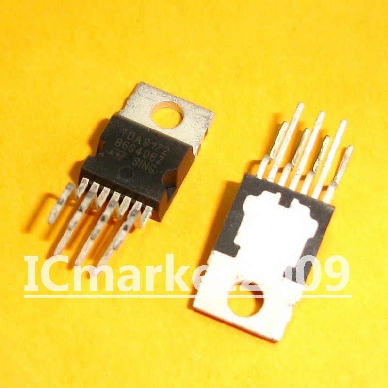 10 PCS TDA8172 TO-220-7 TDA 8172 TV Vertical Deflection Output Circuit ...