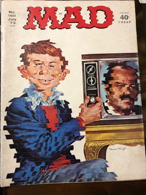MAD MAGAZINE #160 July 1973 ~ RARE/VINTAGE/HTF/NEAR MINT CONDITION ...
