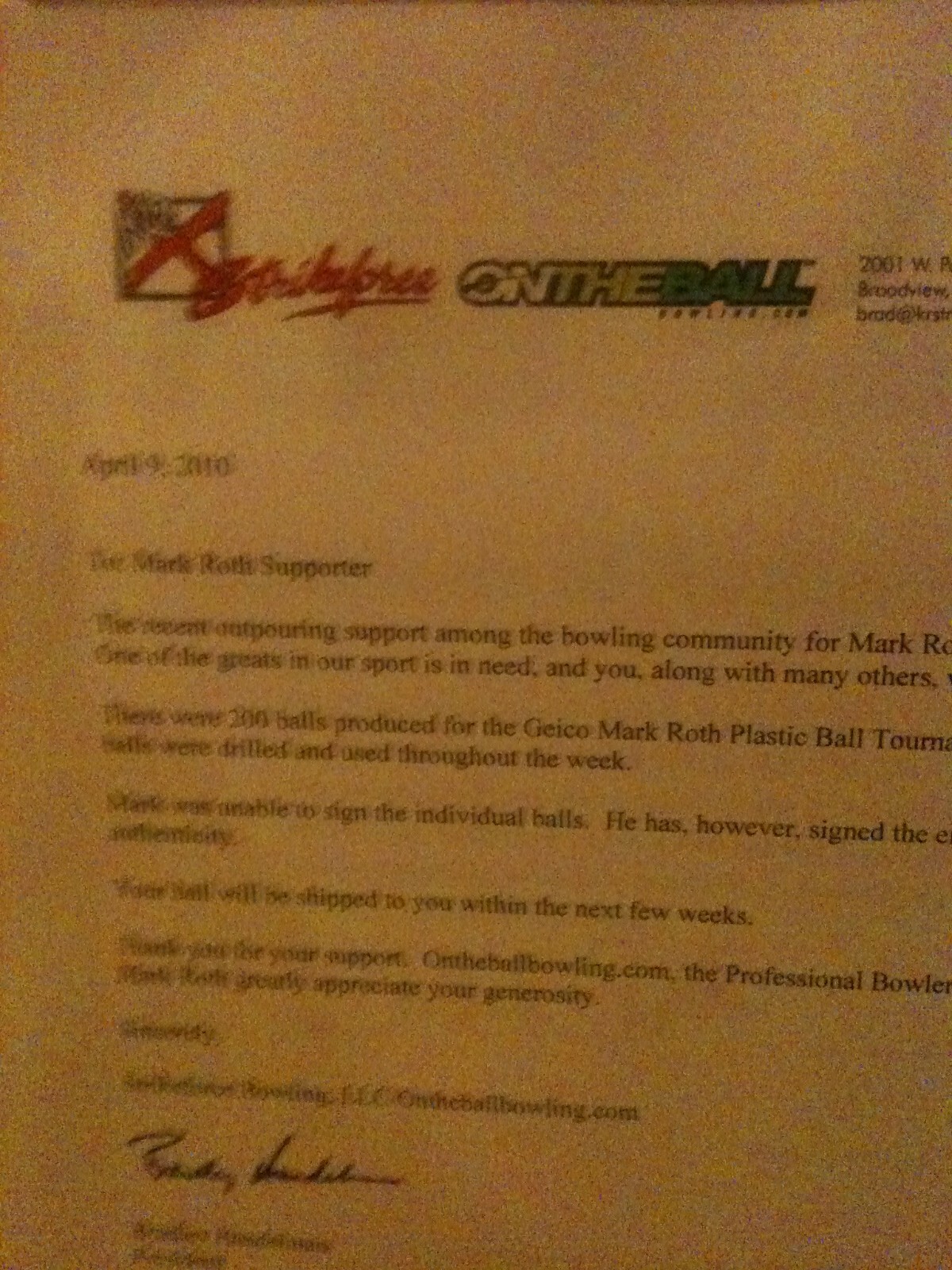 NIB 15 lb OTB MARK ROTH LIMITED EDITION BOWLING BALL only 200 made ! | eBay