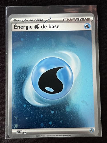 Carte Pokemon ENERGIE EAU 003 HOLO SVE EV3.5 MEW 151 FR NEUF | eBay