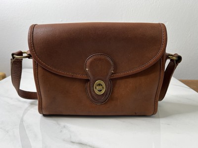 Vintage Coach Devon CrossBody British Tan Leather Shoulder Bag 9908 In ...